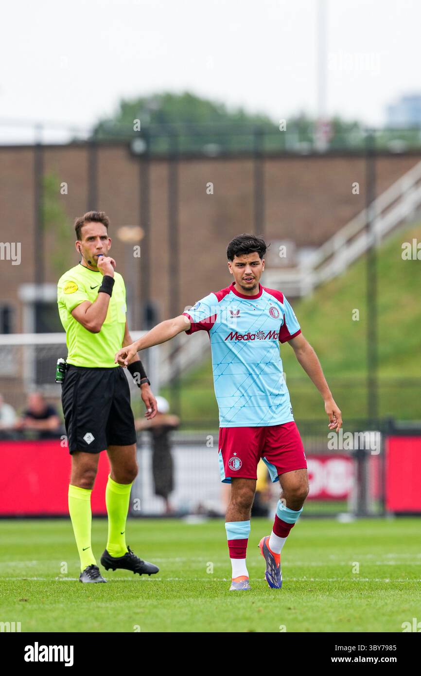 Rotterdam - Nassim El Harmouz of Feyenoord during a friendly match in ...