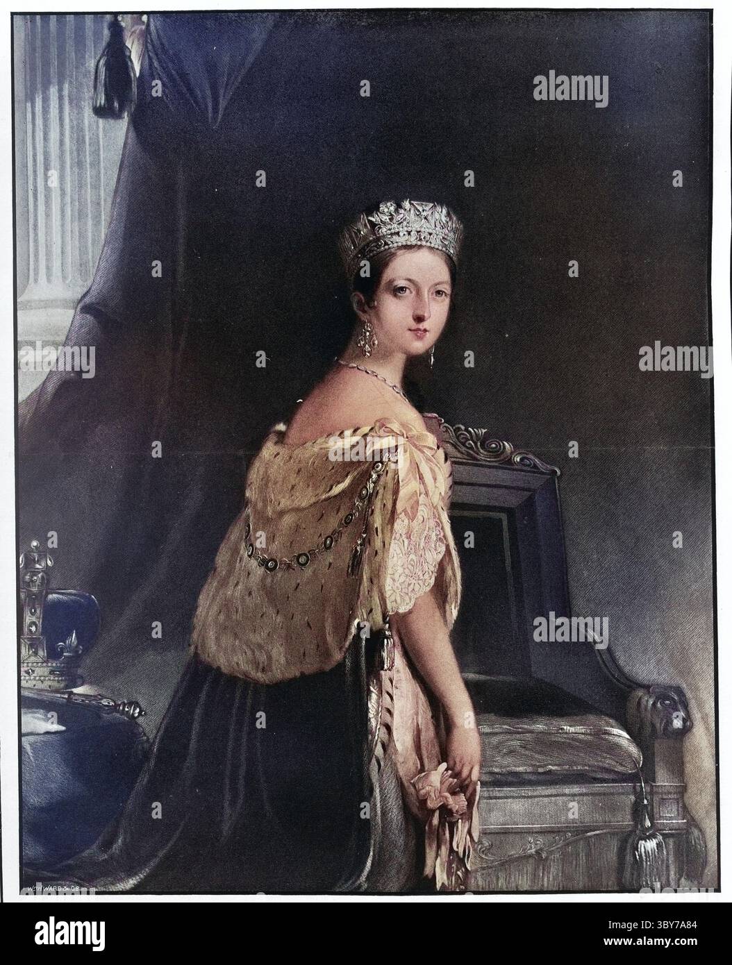 Portrait of Queen Victoria by Thomas Sully, Victorian, British, History ...