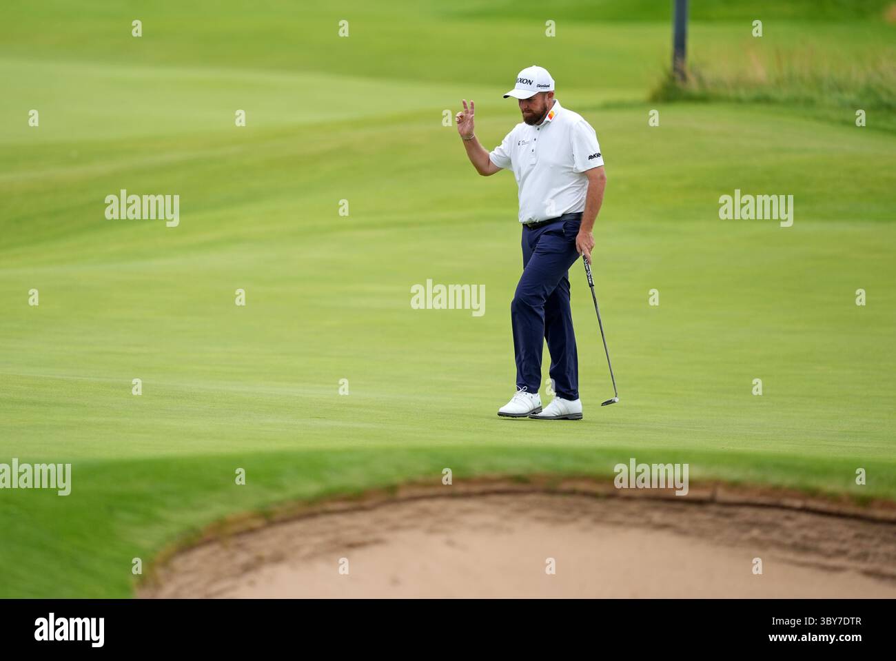 Ireland's Shane Lowry on the 13th green during day three of The 153rd ...