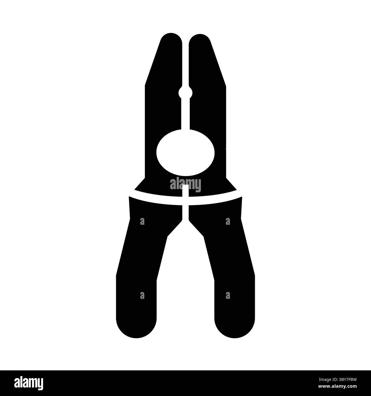 Modern professional mechanic logo Black and White Stock Photos & Images ...