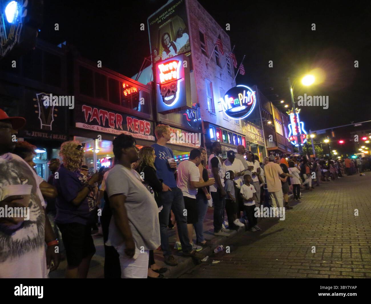 May 13, 2016, Memphis, Tennessee, USA: Beale Street in Memphis ...