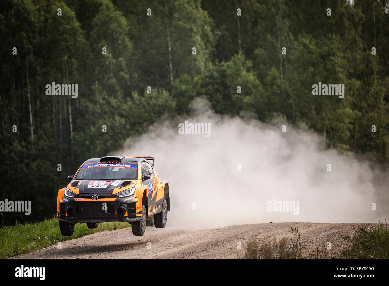 34 Georg LINNAMÄE, James MORGAN, Toyota Yaris Rally2, action during the ...