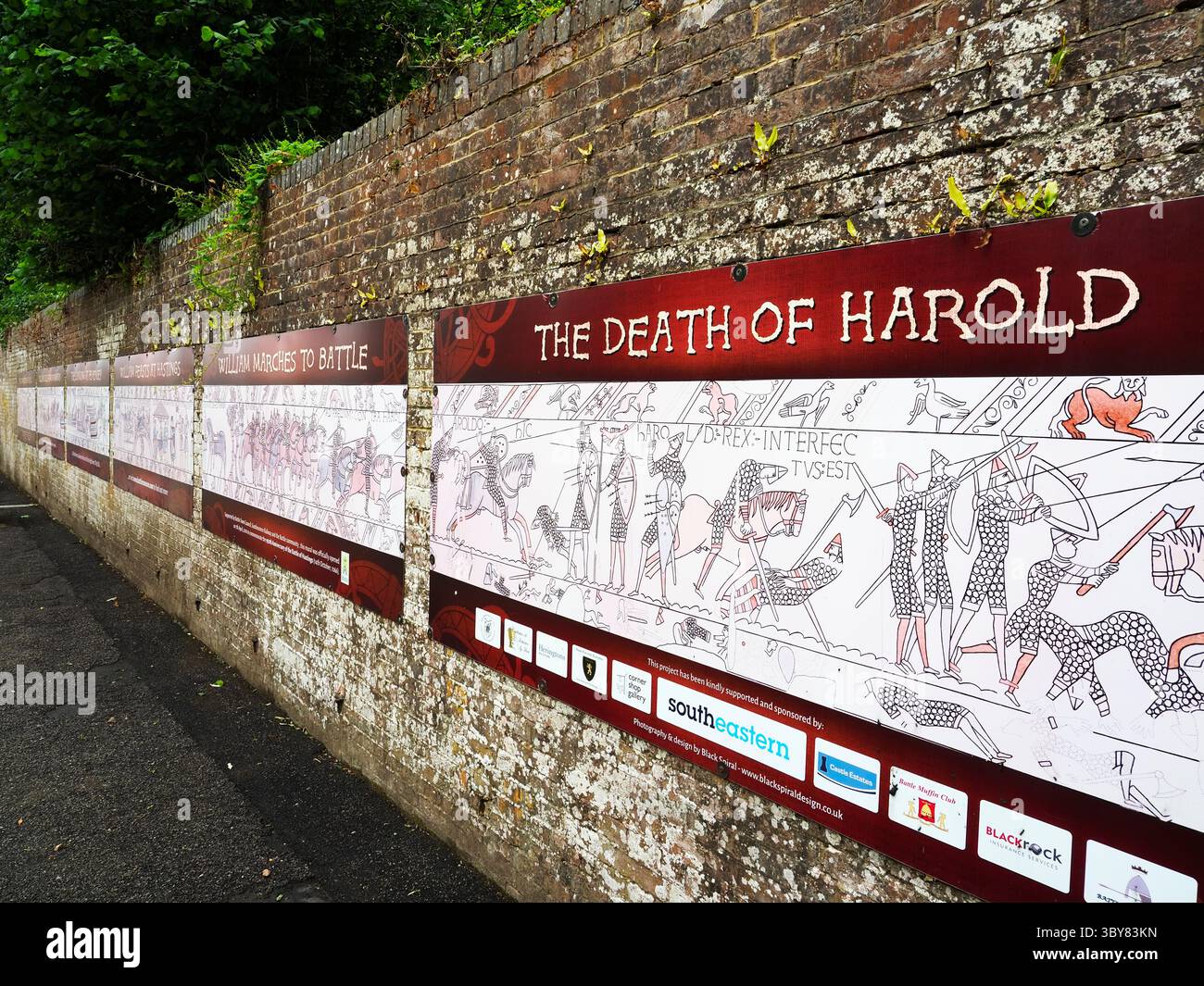 Battle hastings display on hi-res stock photography and images - Alamy