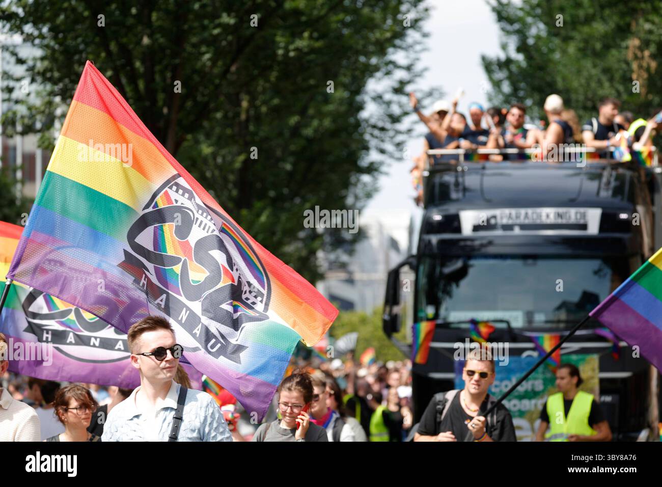 CSD Frankfurt 19.07.25 Impressionen zur CSD-Parade in Frankfurt / Main ...