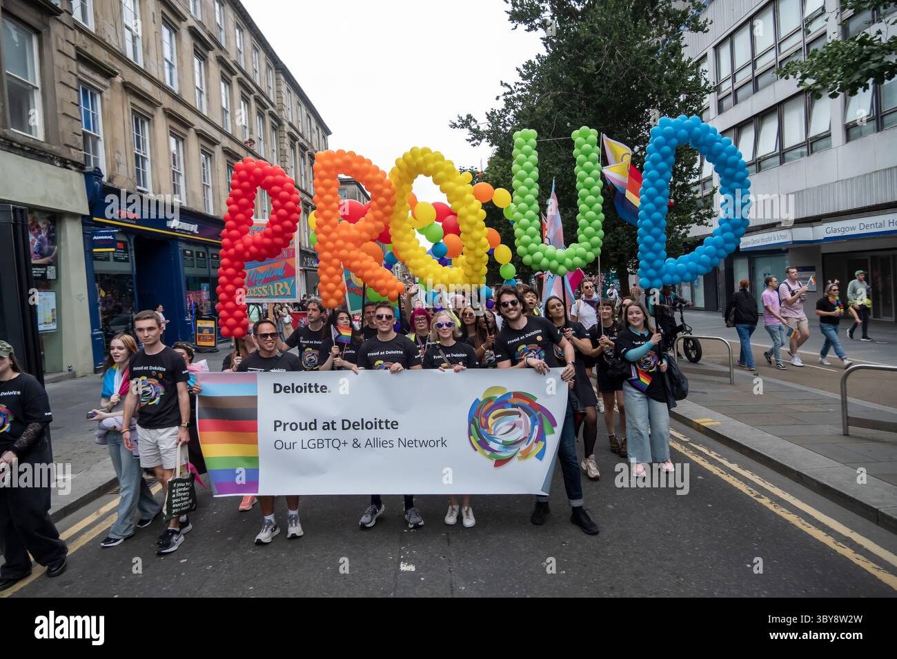 Glasgow, Scotland, UK. 19th July, 2025. Glasgow Pride is a celebration ...