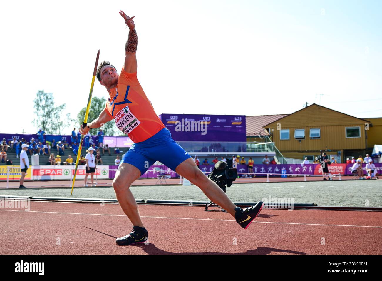 Bergen, Norway. 19th July, 2025. BERGEN, NORWAY - JULY 19: Ryan Jansen ...