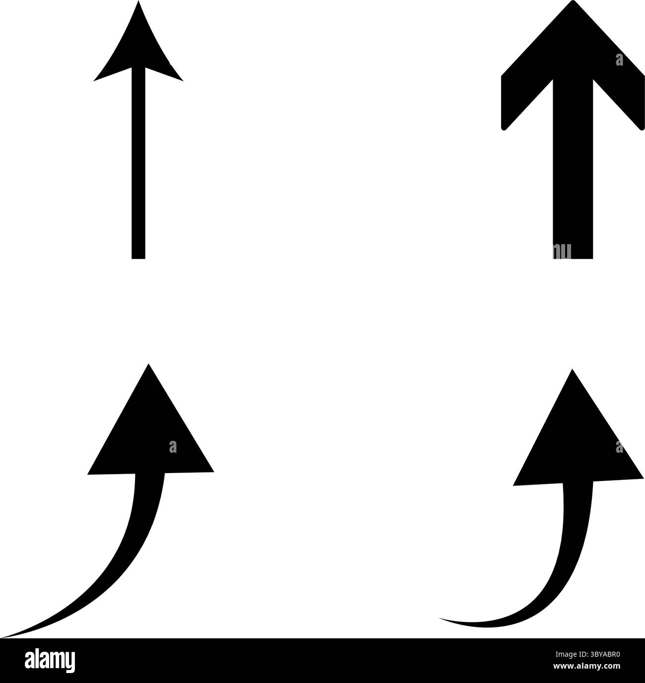 Simple graphic featuring four Cut Out Stock Images & Pictures - Alamy