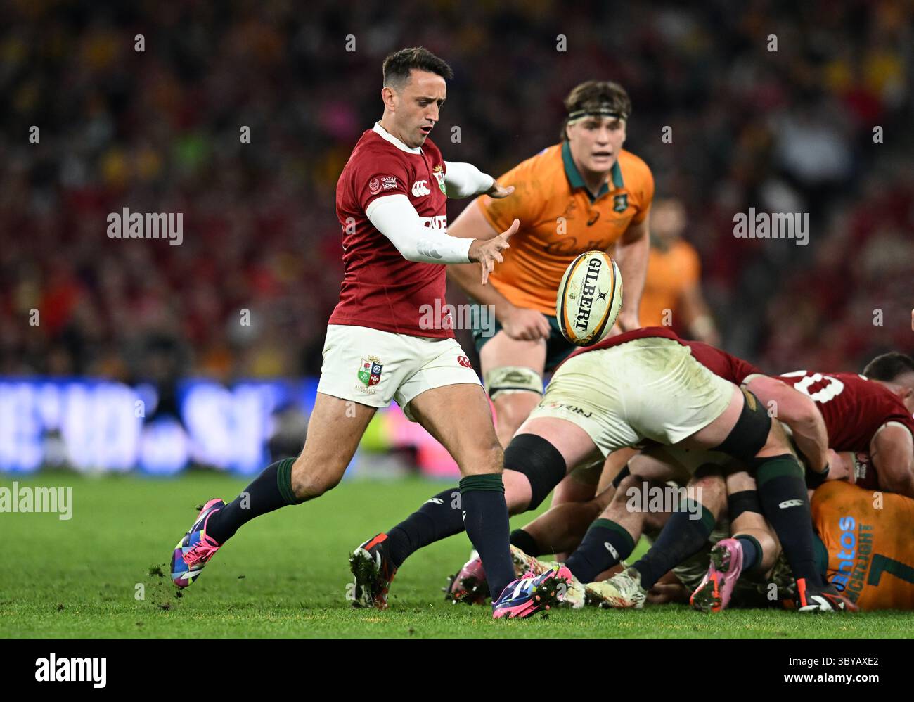 Alex Mitchell of the Lions in action during the First Test match ...