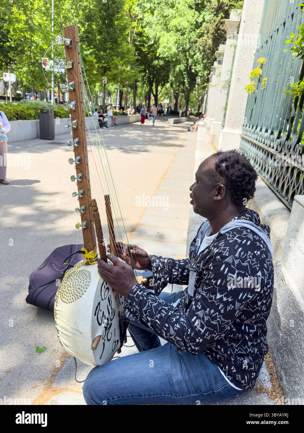 The kora stringed instrument smartphone stock photos and images - Alamy