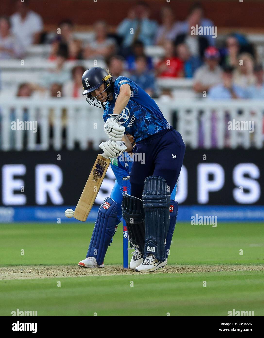 England's Amy Jones batting during the second women's one day ...