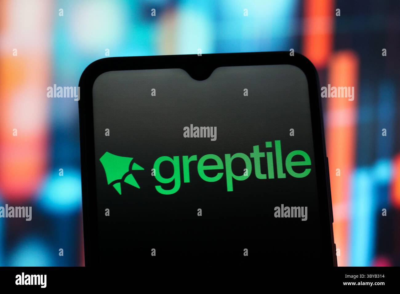 July 19, 2025, Canada: In this photo illustration, the Greptile AI logo is seen displayed on a ...