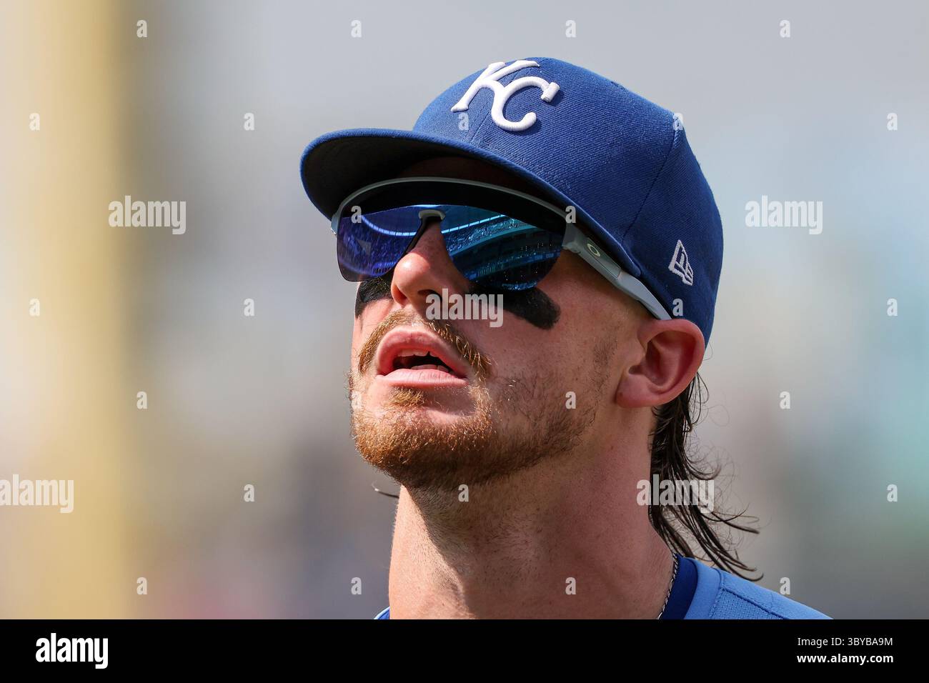July 13, 2025: Kansas City Royals shortstop Bobby Witt Jr. (7) is seen ...