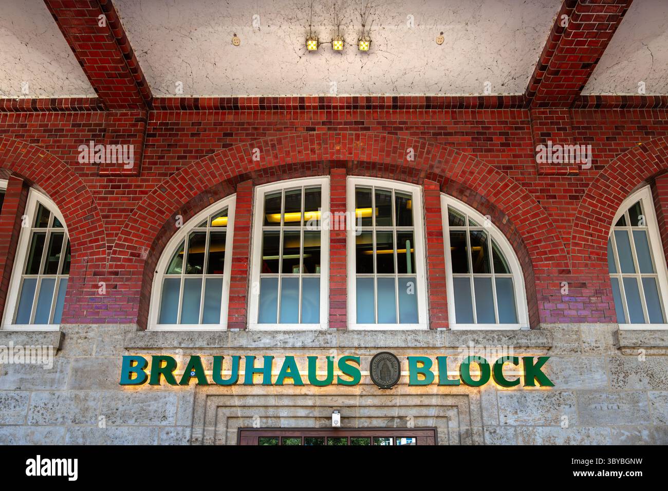 Hamburg, Germany - July 1, 2025: Brauhaus Block or Blockbrau is a ...