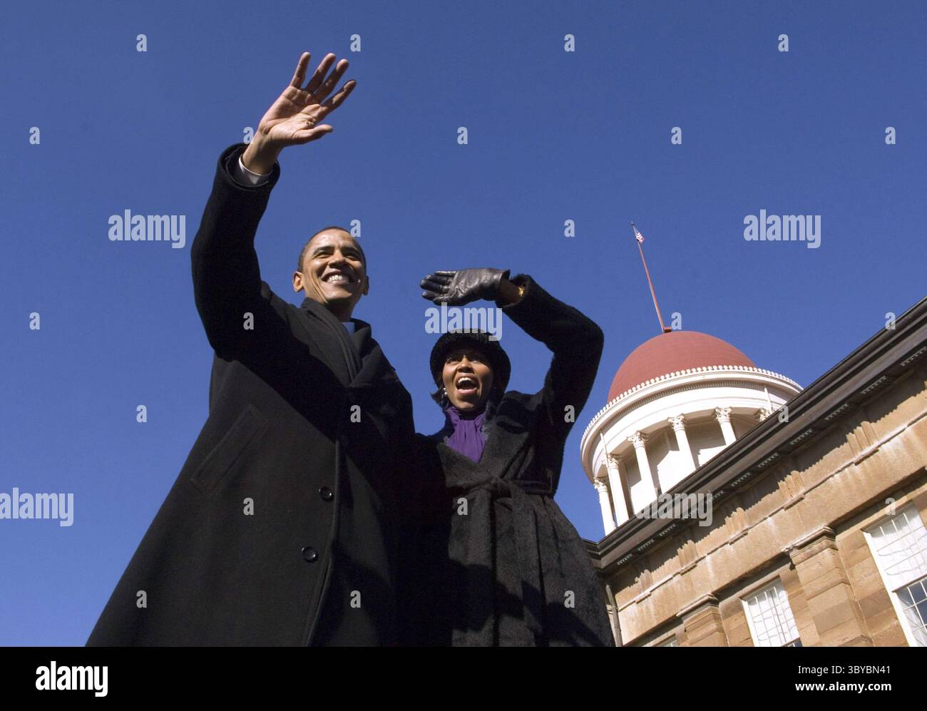 February 10 2007 obama hi-res stock photography and images - Alamy