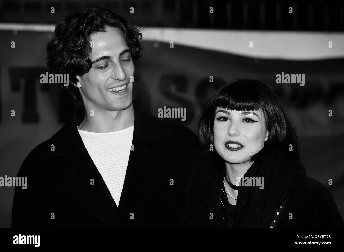 Italian influencer Giorgia Soleri and her Maneskin singer boyfriend ...