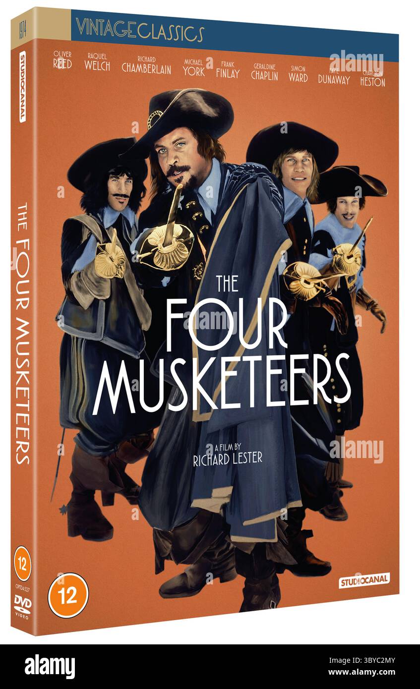 The Four Musketeers (1974)DVD COVER ART *Filmstill - Editorial Use Only ...