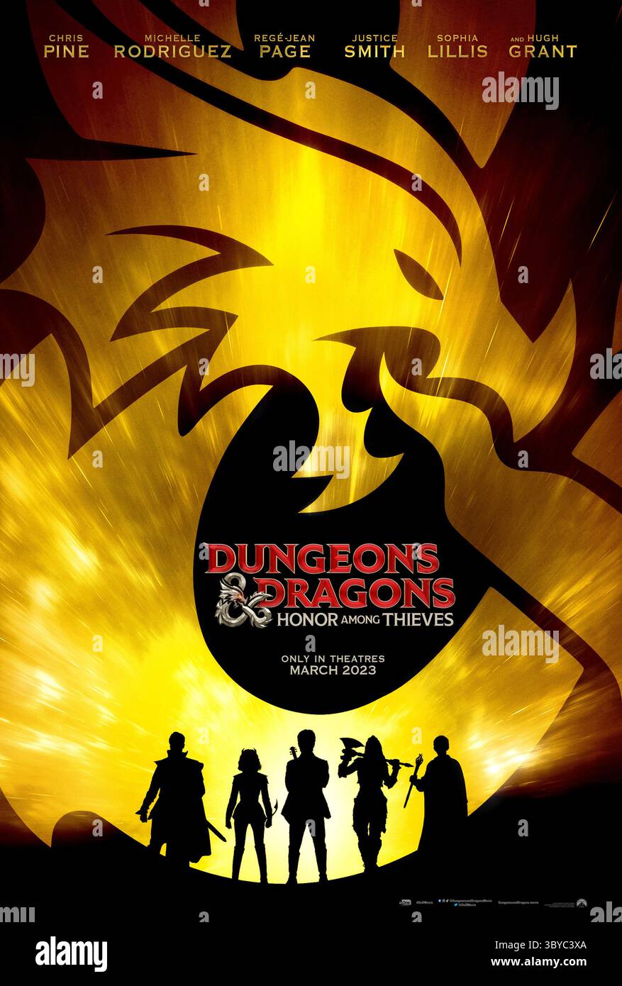 Dungeons & Dragons: Honor Among Thieves (2023) POSTER ART *Filmstill ...