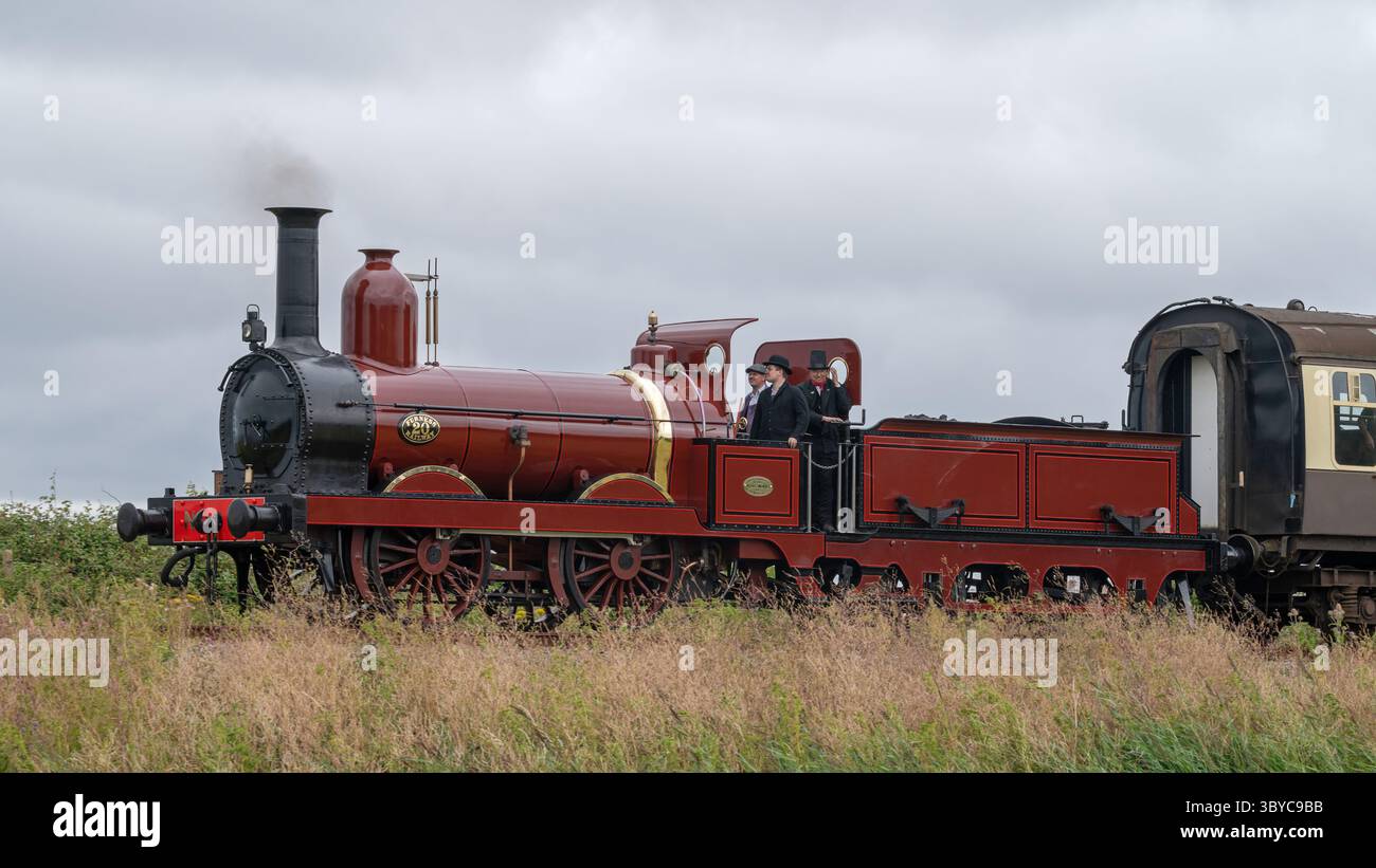 Class A5, Furness 20 pulling a train across Ker Moor on the West ...