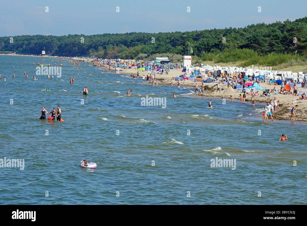 Sommerfest in Zinnowitz und voller Strand Zinnowitz 19.07.2025 ...