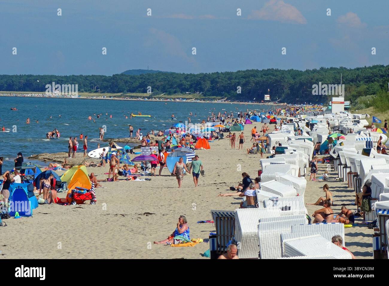 Sommerfest in Zinnowitz und voller Strand Zinnowitz 19.07.2025 ...