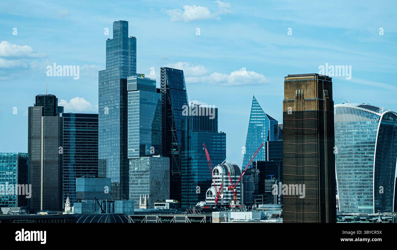 London contemporary landmarks hi-res stock photography and images - Alamy