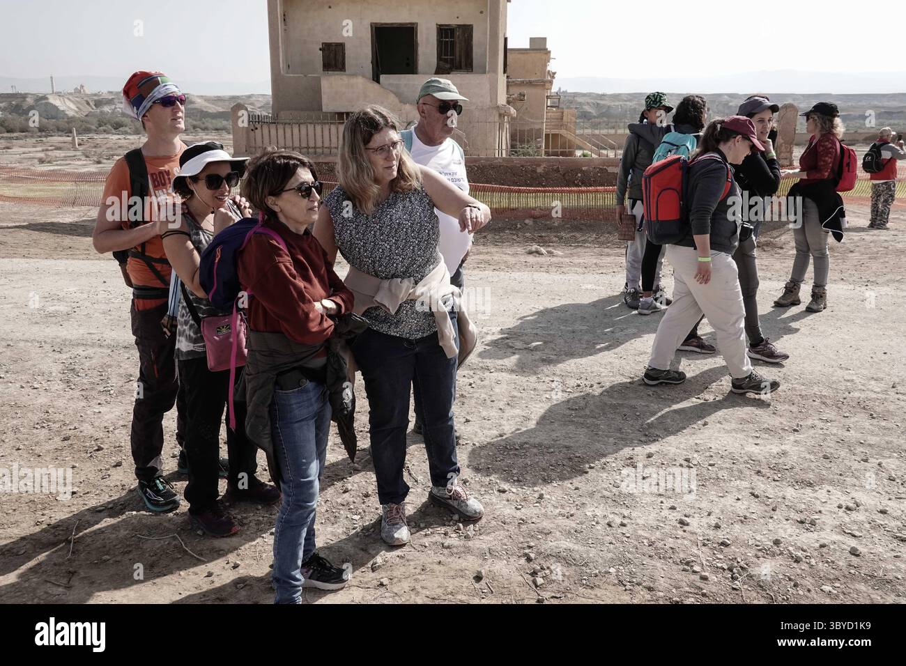 March 5, 2022, Qasr Al Yahud, Israel: Israelis enjoy a warm winter day ...