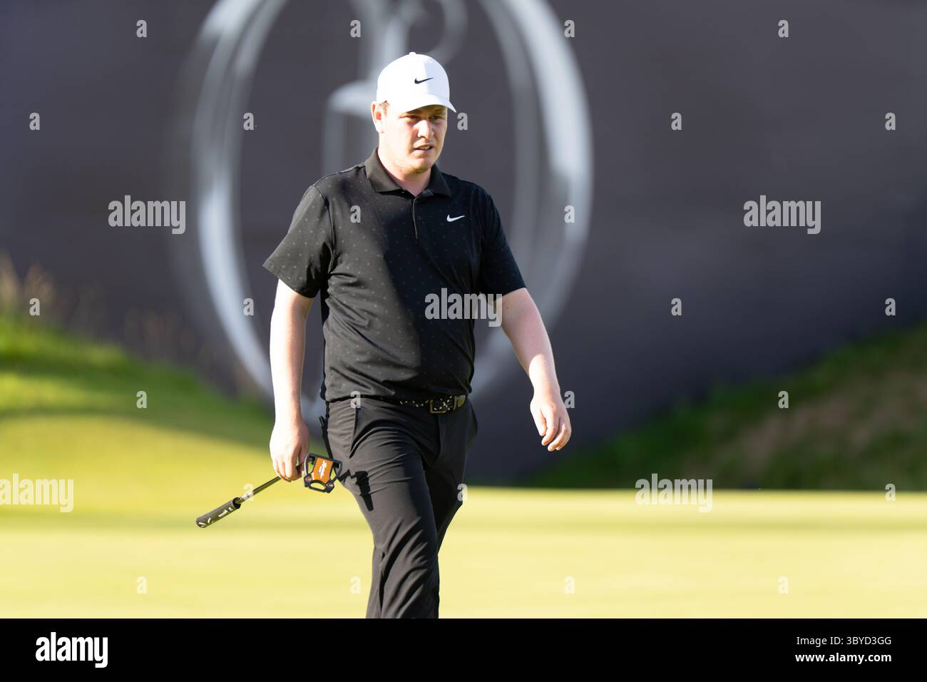 Portrush, Ireland. 19th July 2025. Scotland’s Robert McIntyre on the ...