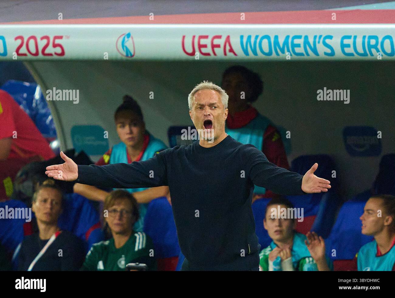 Basel, Switzerland. 19th July, 2025. Christian Wueck head coach of Team ...