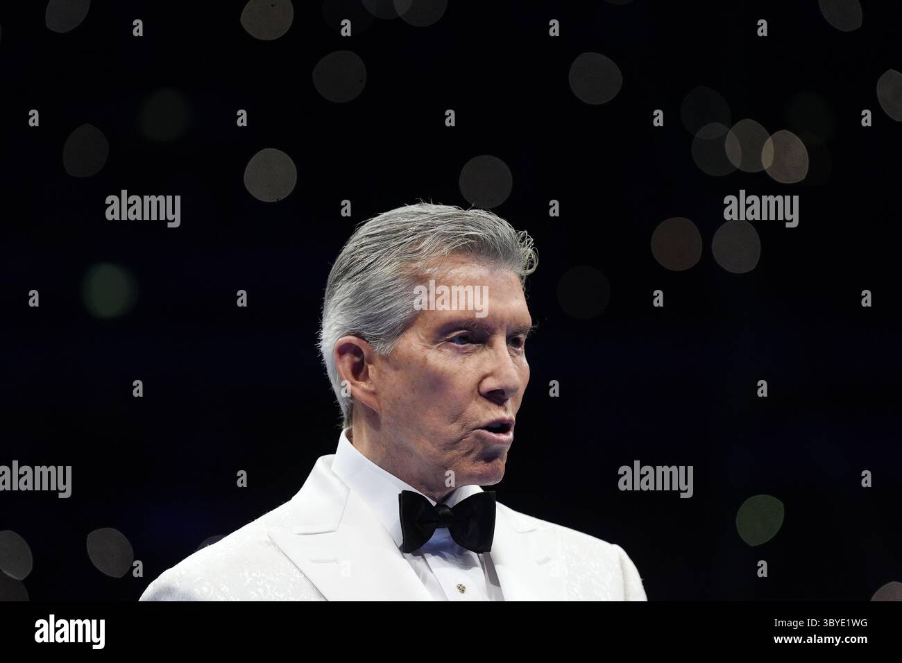 Michael Buffer at Wembley Stadium, London. Picture date: Saturday July 19, 2025 Stock Photo - Alamy