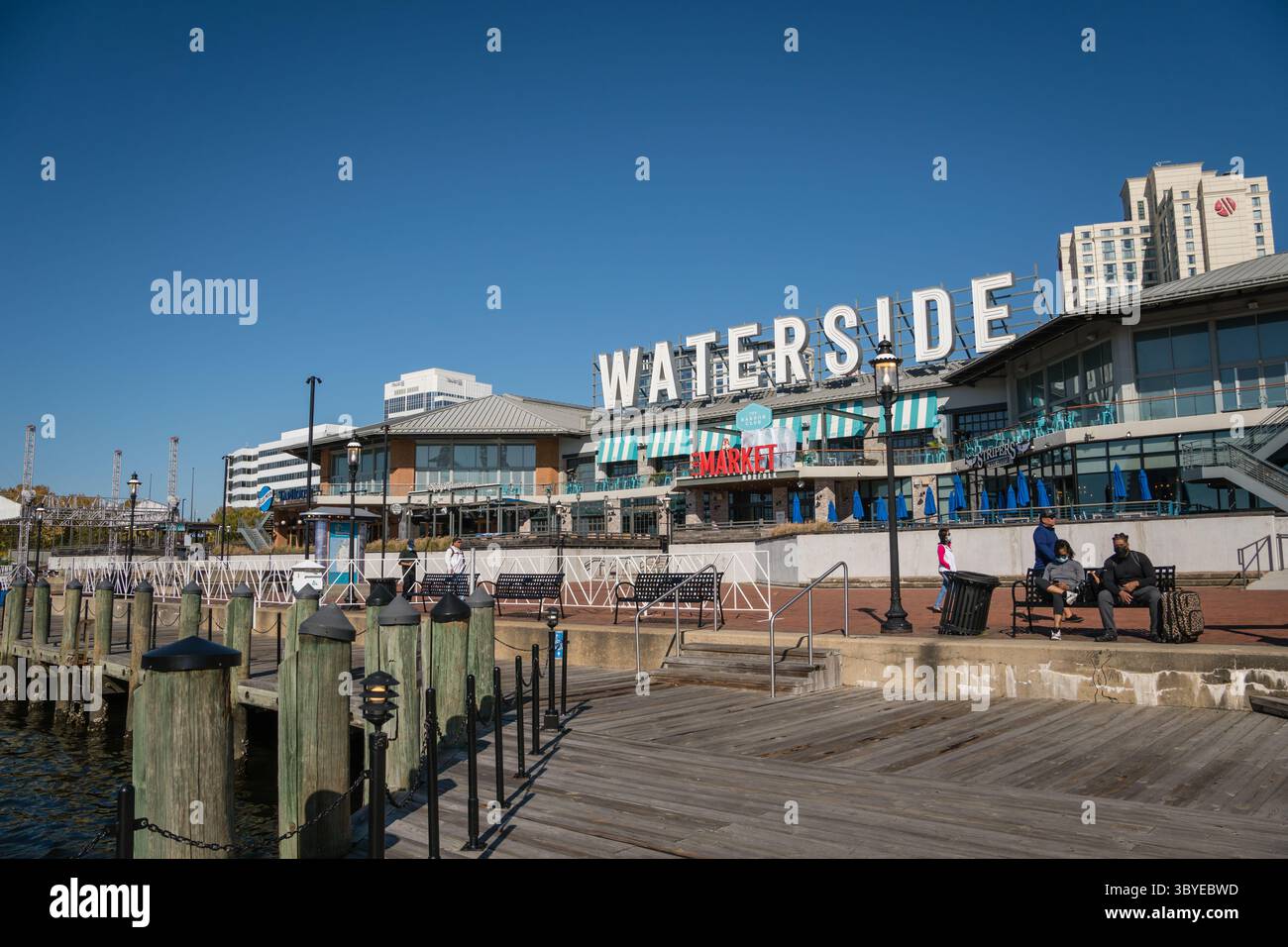 Norfolk virginia skyline hi-res stock photography and images - Alamy