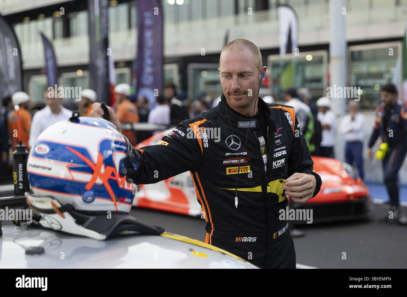 OOSTEN Maxime, Paradine Competition, BMW M4 GT3 EVO, portrait during ...