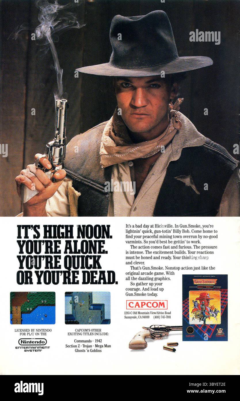 Nintendo ad hi-res stock photography and images - Alamy