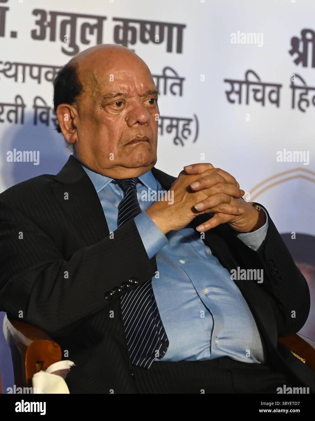 NEW DELHI, INDIA - JULY 19: Humor Satirist Surendra Sharma during the ...