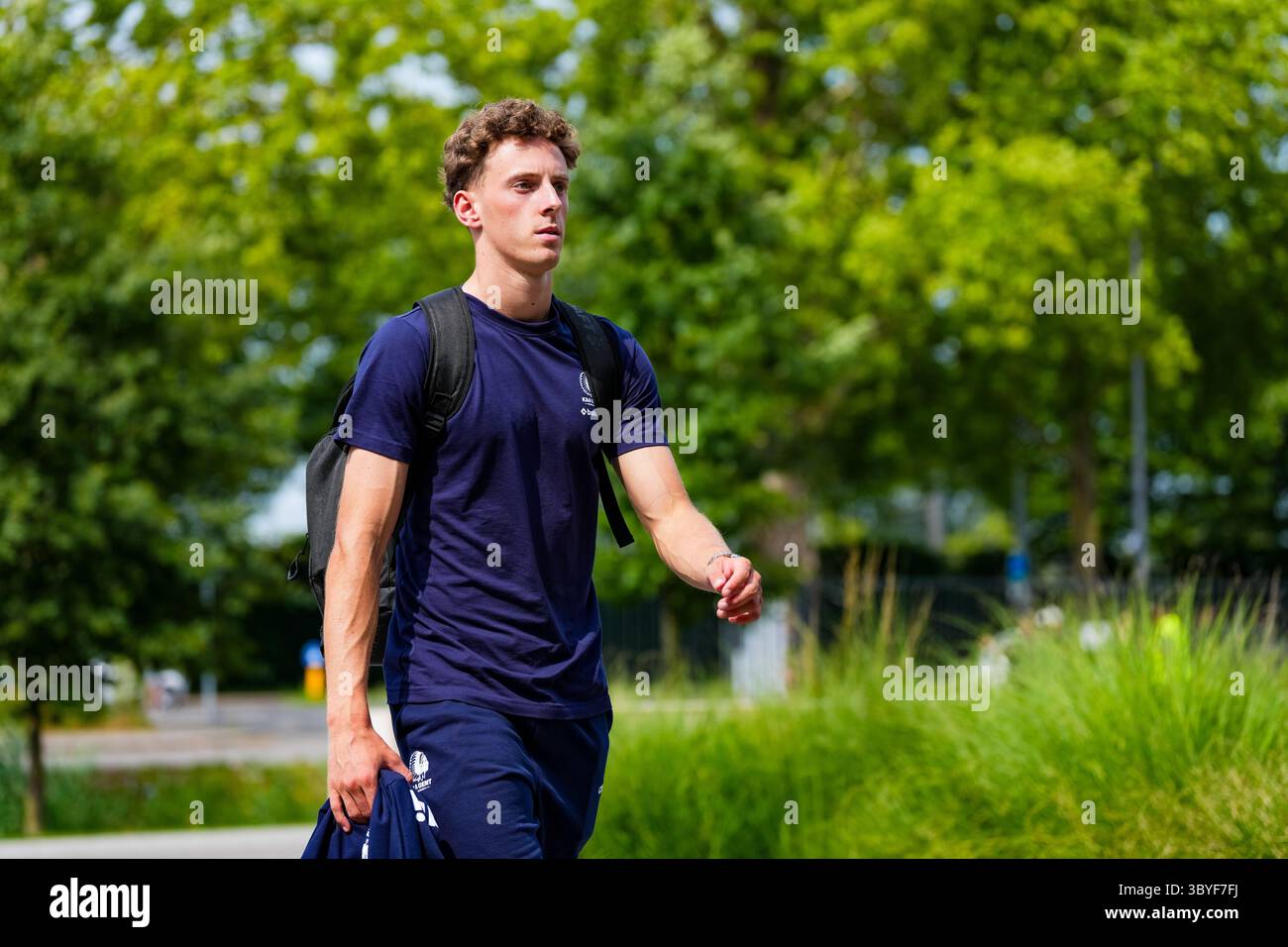 Rotterdam - Mathias Delorge of KAA Gent during a friendly match in ...