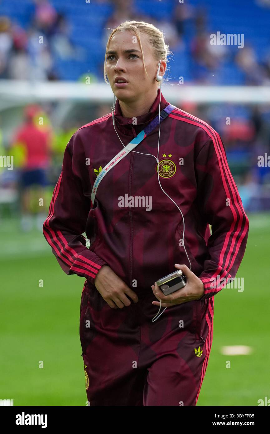 July 19, 2025, Basel, Bavaria, Switzerland: Laura Freigang (10 Germany ...