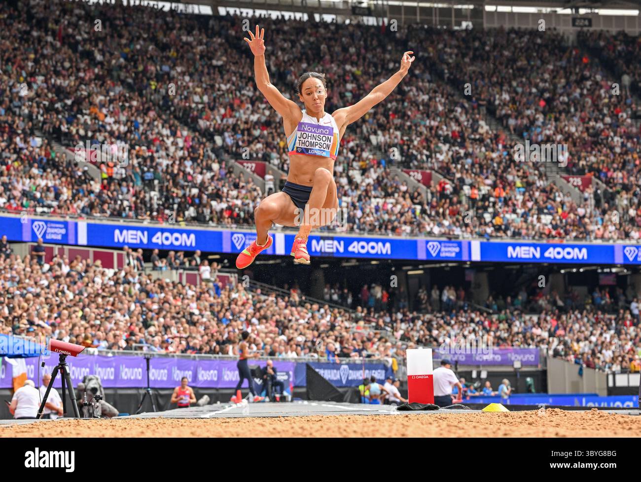 London, UK, 19 July 2025. JOHNSON-THOMPSON Katarina in he Womens Long ...