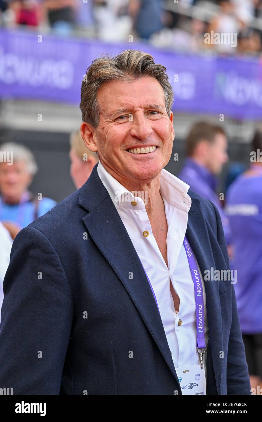 London, UK. 19th July, 2025. Lord Sebastian Coe during the Novuna ...