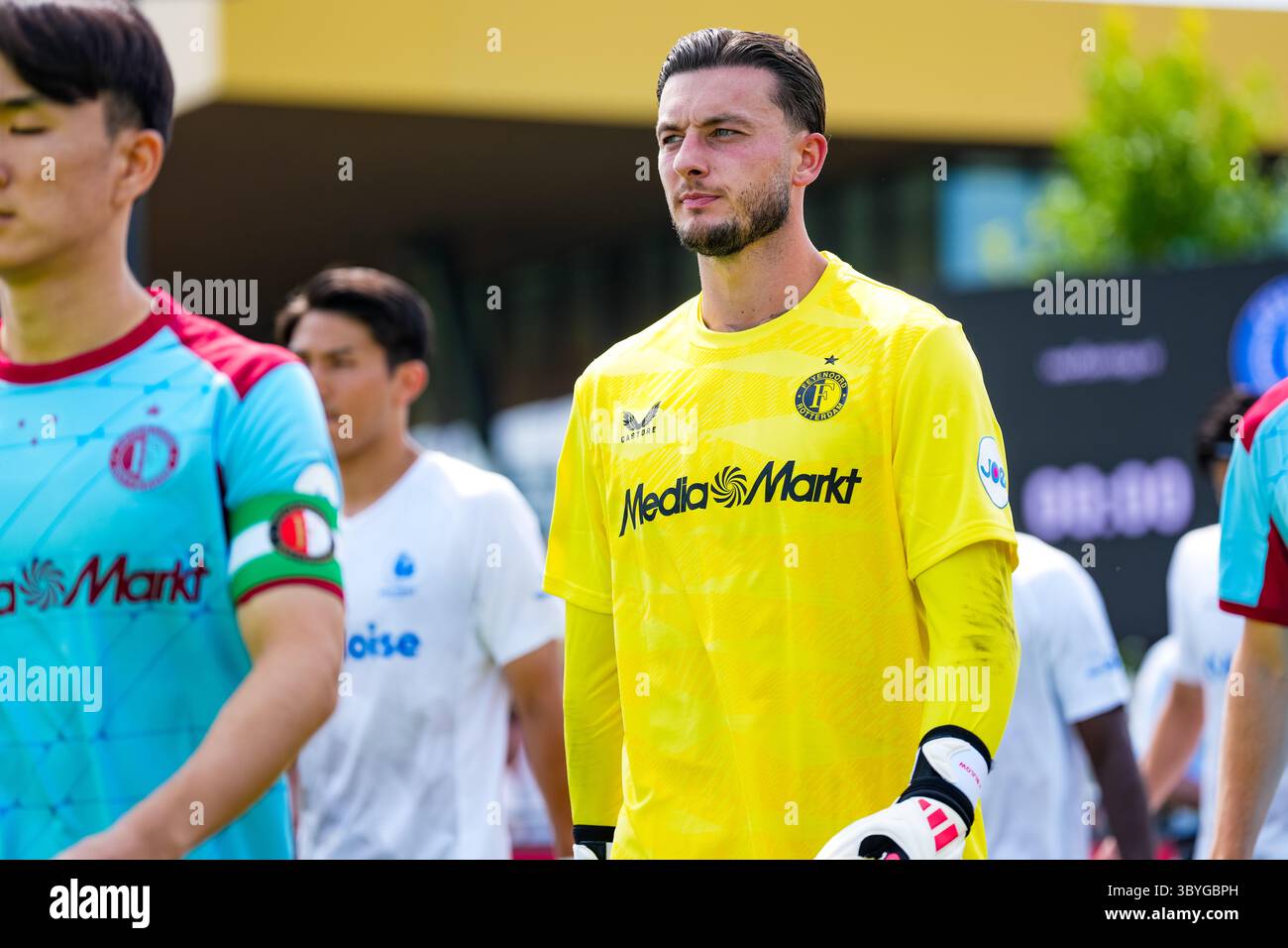 Rotterdam - Goalkeeper Justin Bijlow of Feyenoord during a friendly ...