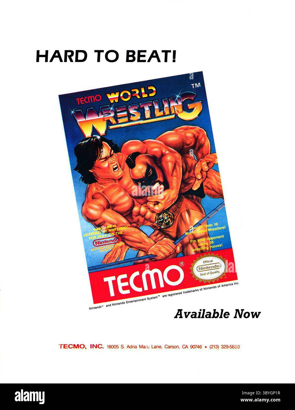 Wrestling posters 1980s hi-res stock photography and images - Alamy