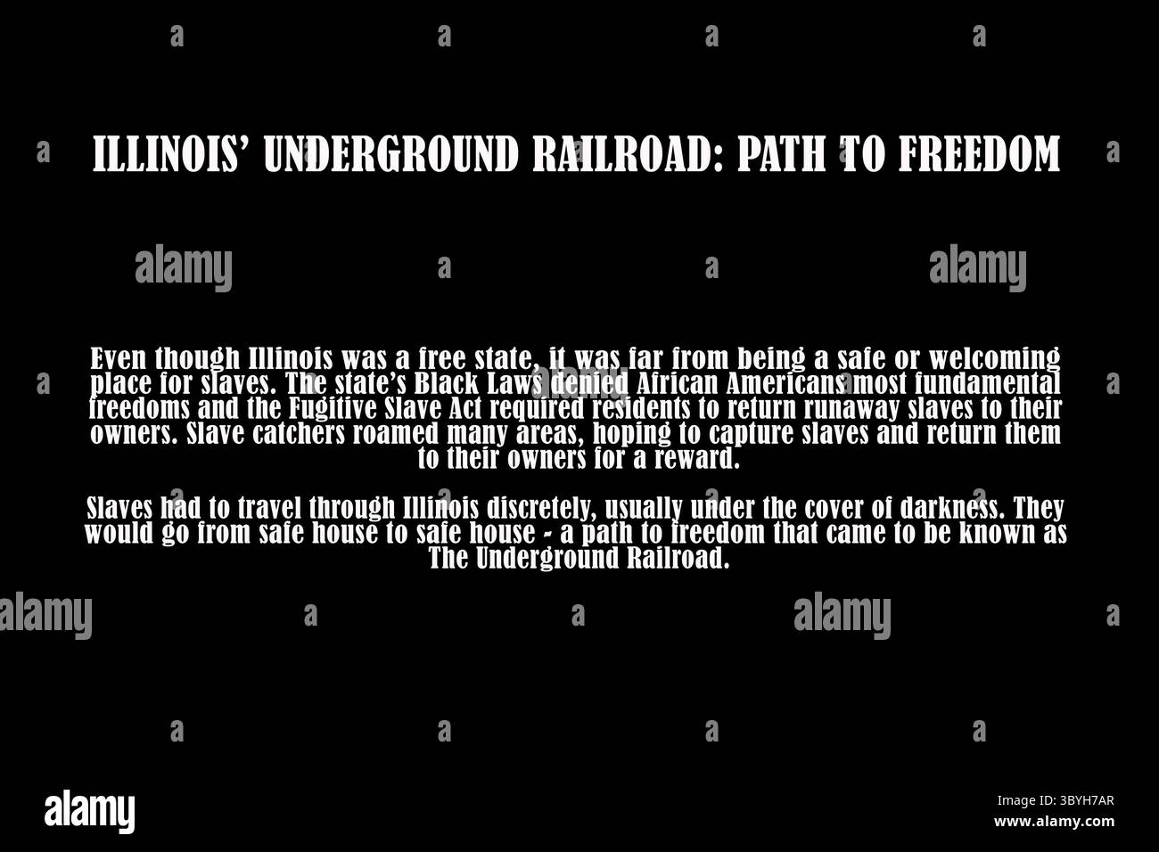 Underground railroad slaves reward hi-res stock photography and images ...