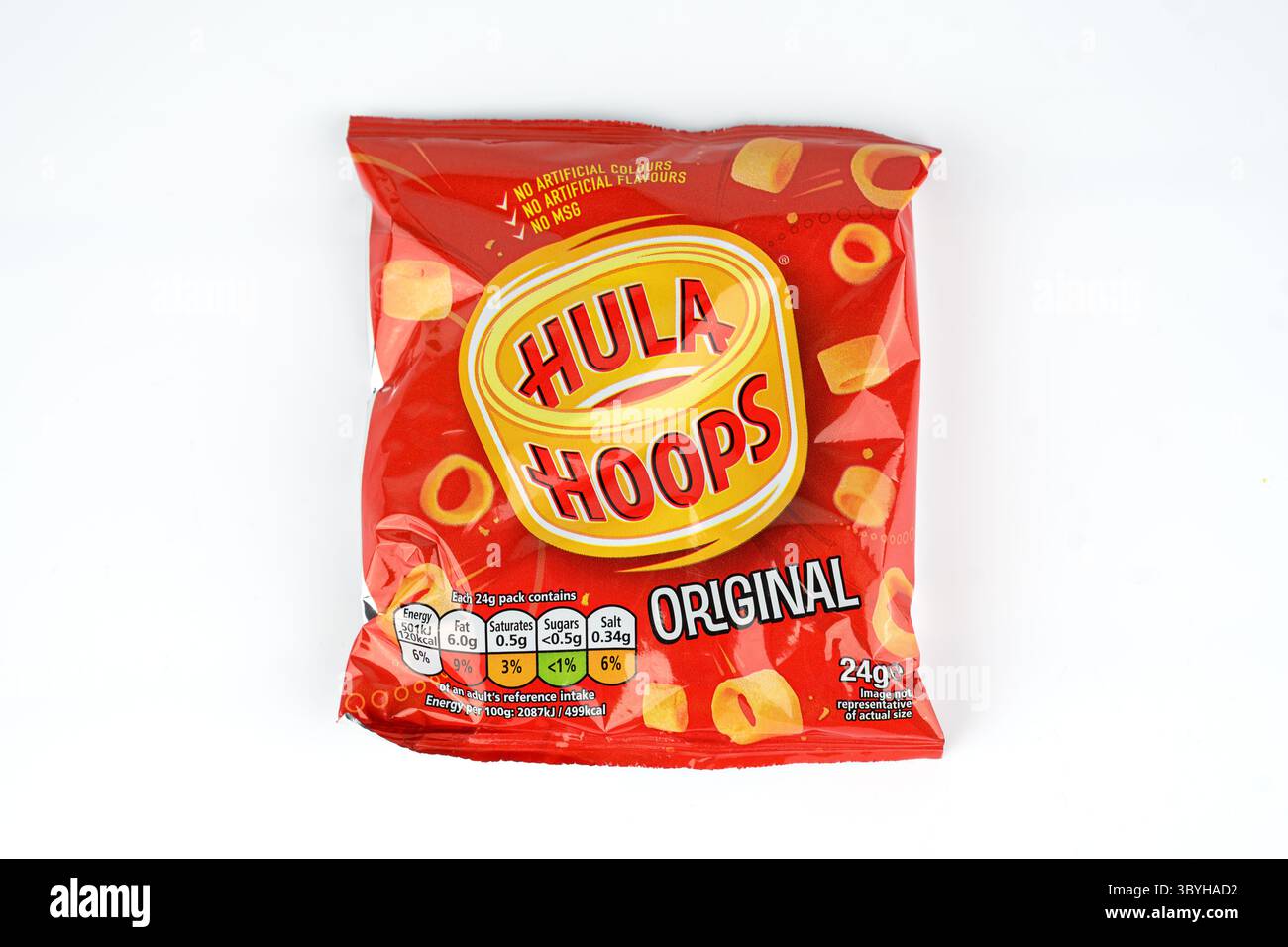 Hula Hoops Original Flavour Crisps – Wales, UK – 11 July 2025 Stock ...