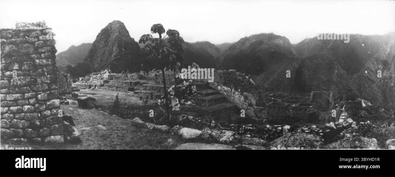 Feb. 02, 1971 - The lost city of the Incas. The fortress city of Machu ...