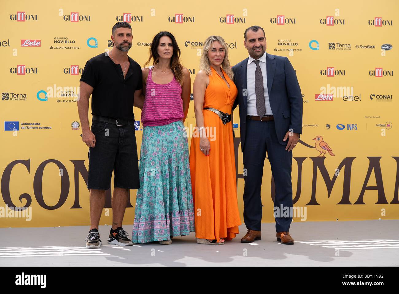 Gilles Rocca, Roberta Mastromichele, Lorena Rutigliano and Matteo Bruno ...