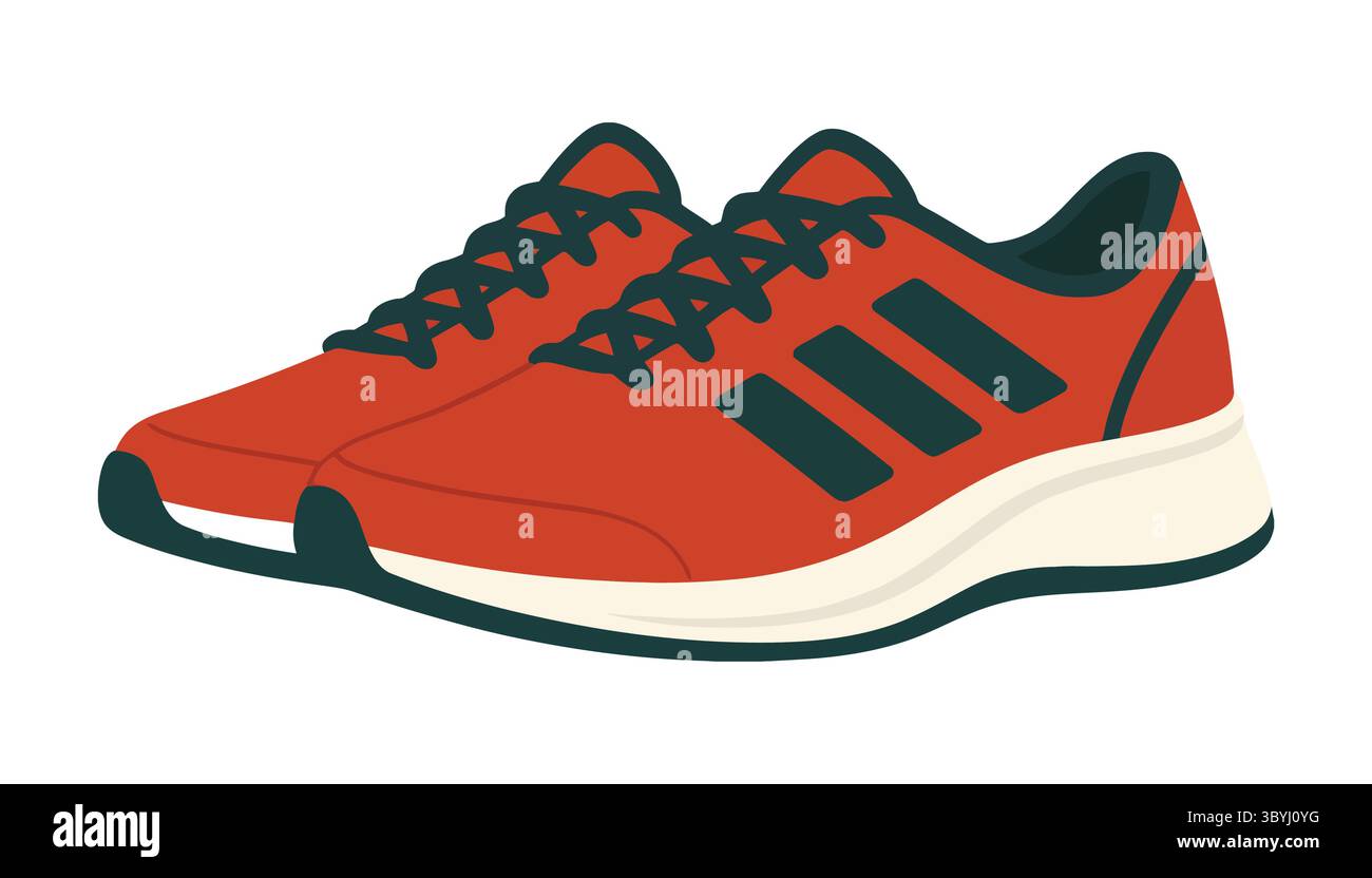 Sole design athletic shoes Stock Vector Images - Alamy