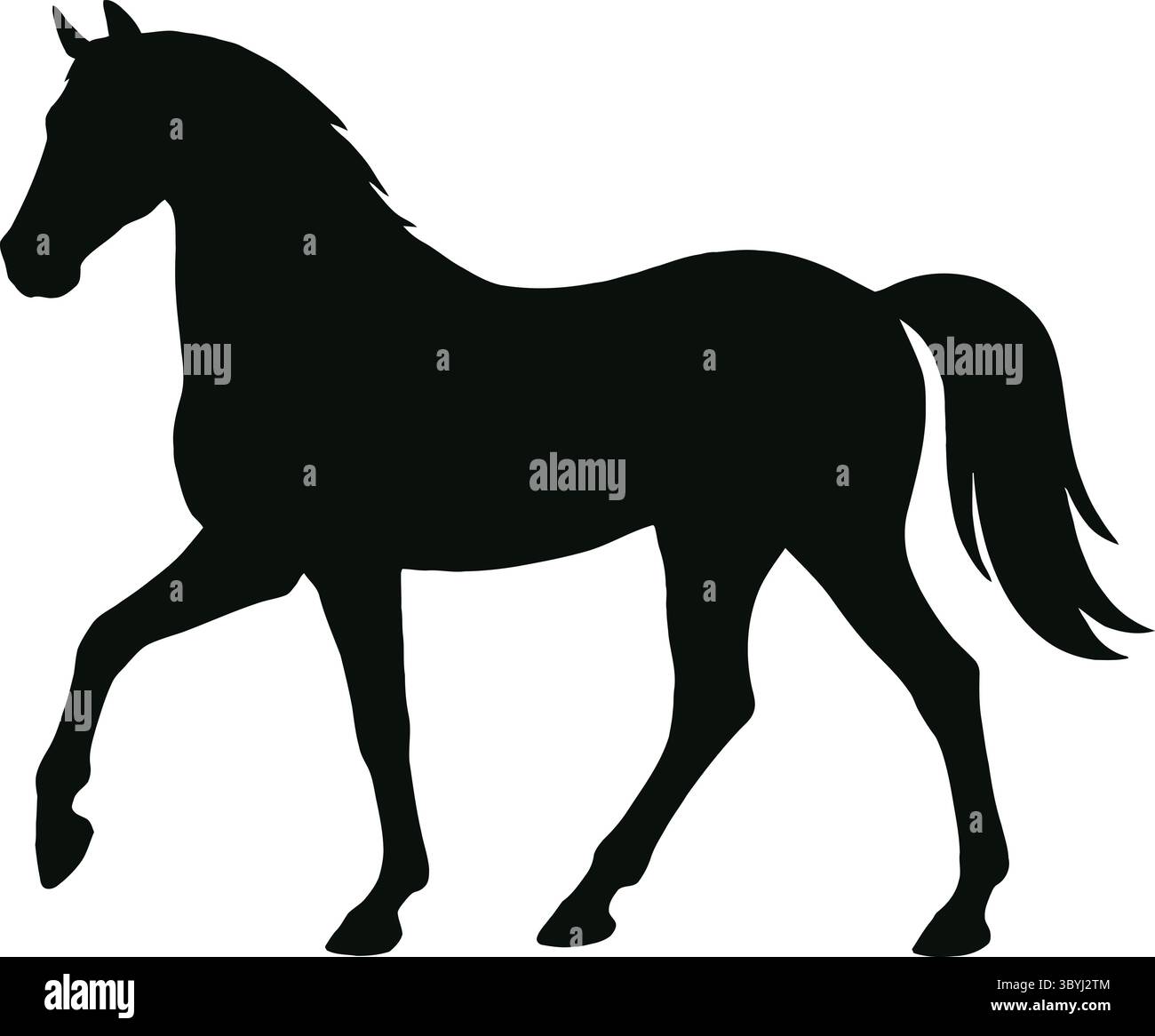 Dynamic equine pose symbols hi-res stock photography and images - Alamy