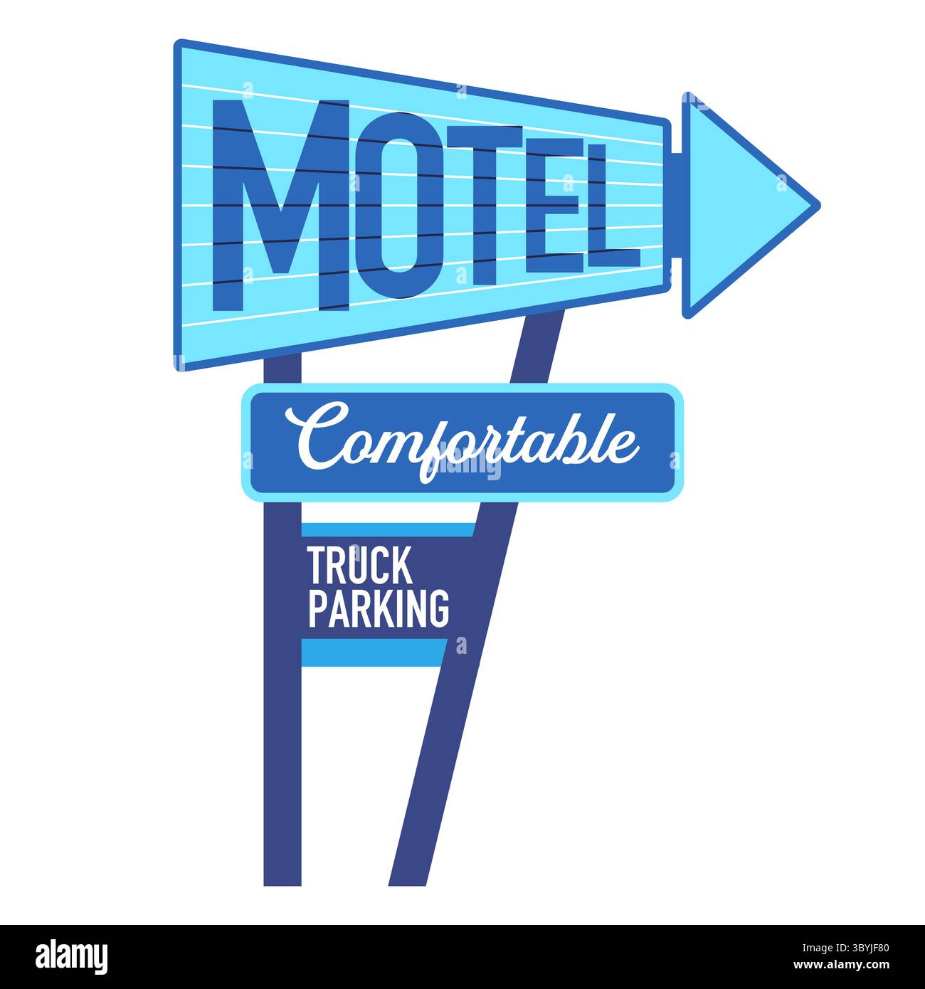 Blue parking sign large Stock Vector Images - Alamy