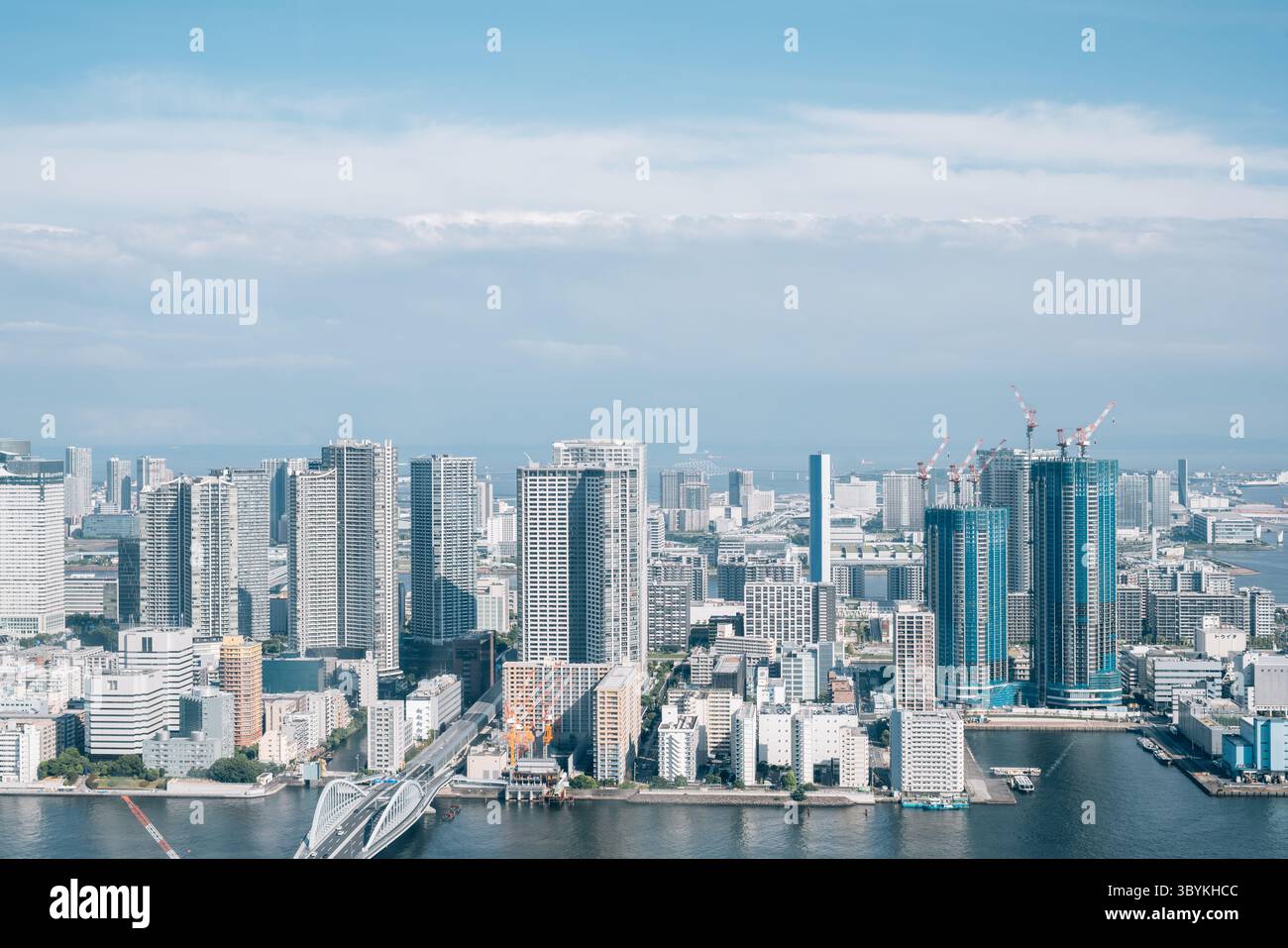 Tokyo, Japan - July 13, 2025 : Panoramic view of Tokyo city from ...