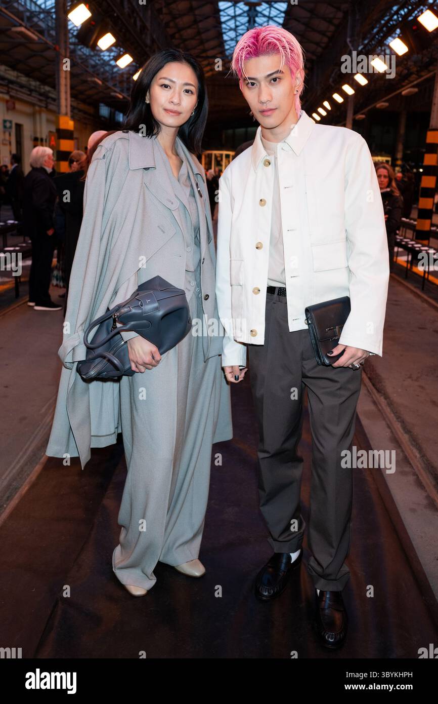 Japanese model and influencer Yamato Inoue and Japanese actress and ...