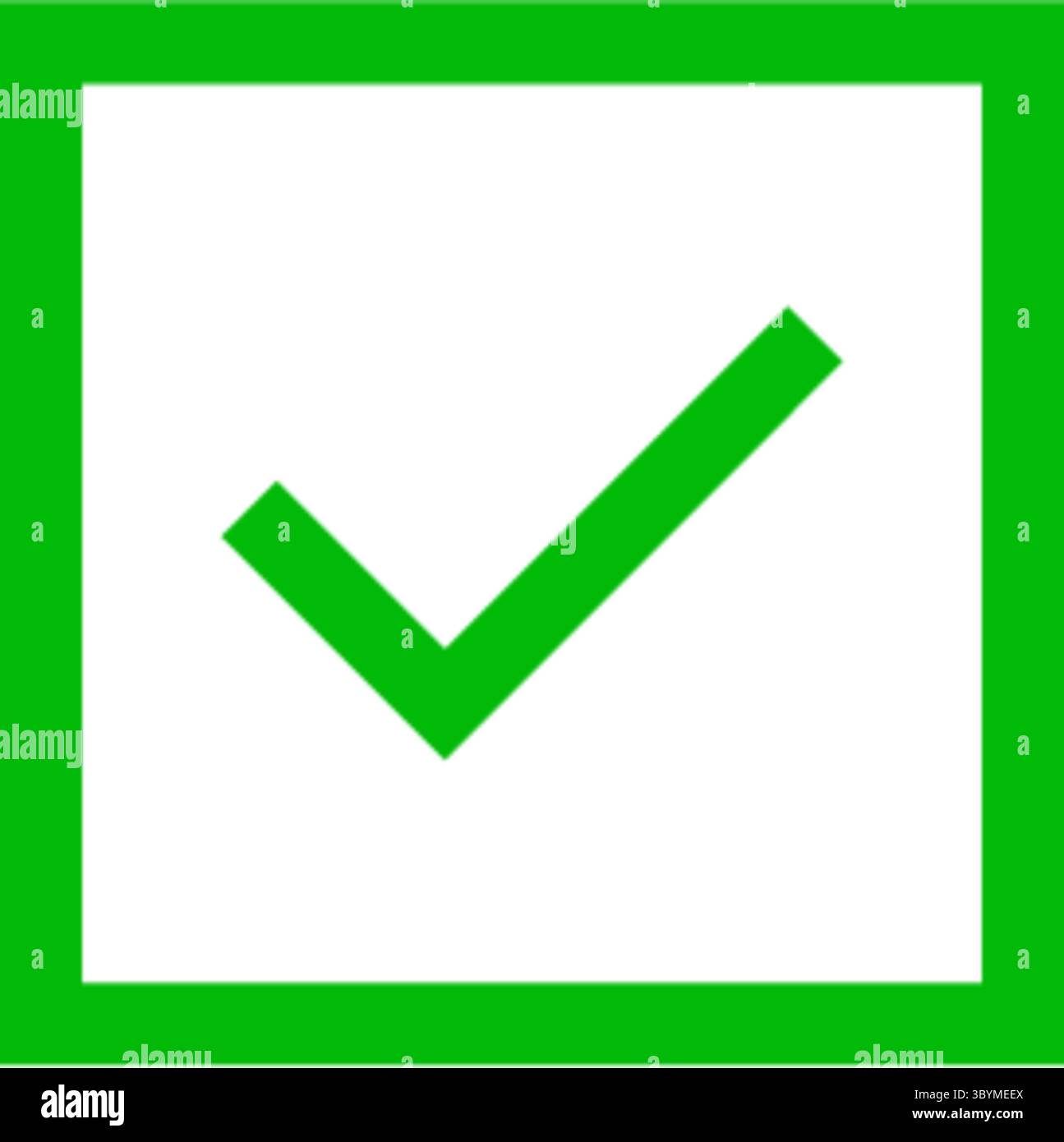A simple, clean graphic featuring a vibrant green checkmark perfectly ...