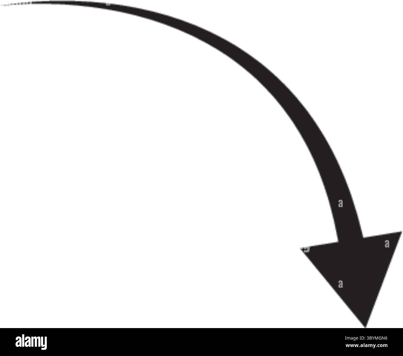 Arrow icon in thick hi-res stock photography and images - Alamy